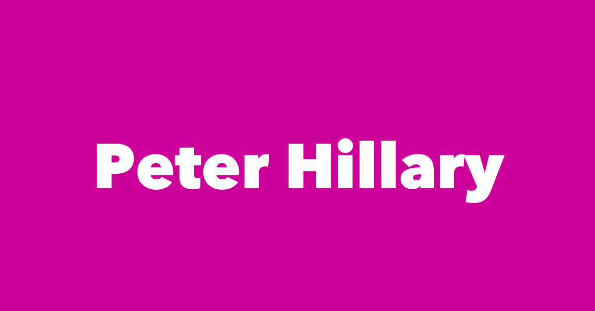Peter Hillary - Spouse, Children, Birthday & More