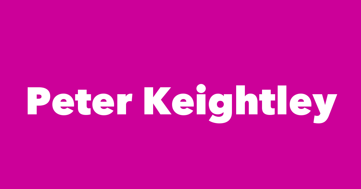 Peter Keightley - Spouse, Children, Birthday & More