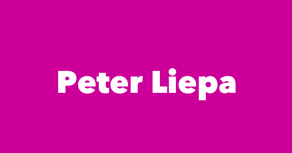 Peter Liepa - Spouse, Children, Birthday & More