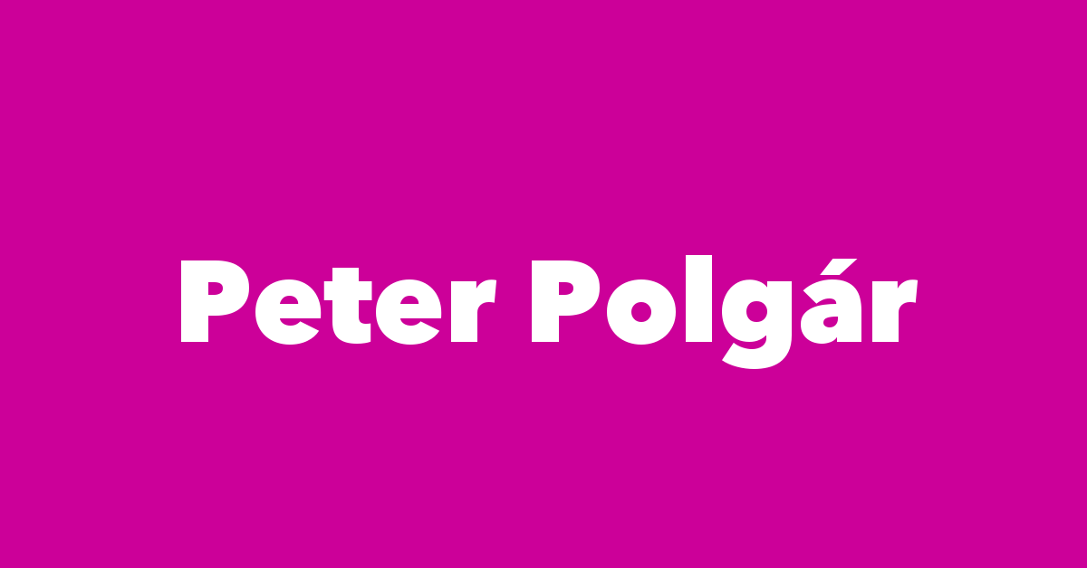 Peter Polgár - Spouse, Children, Birthday & More