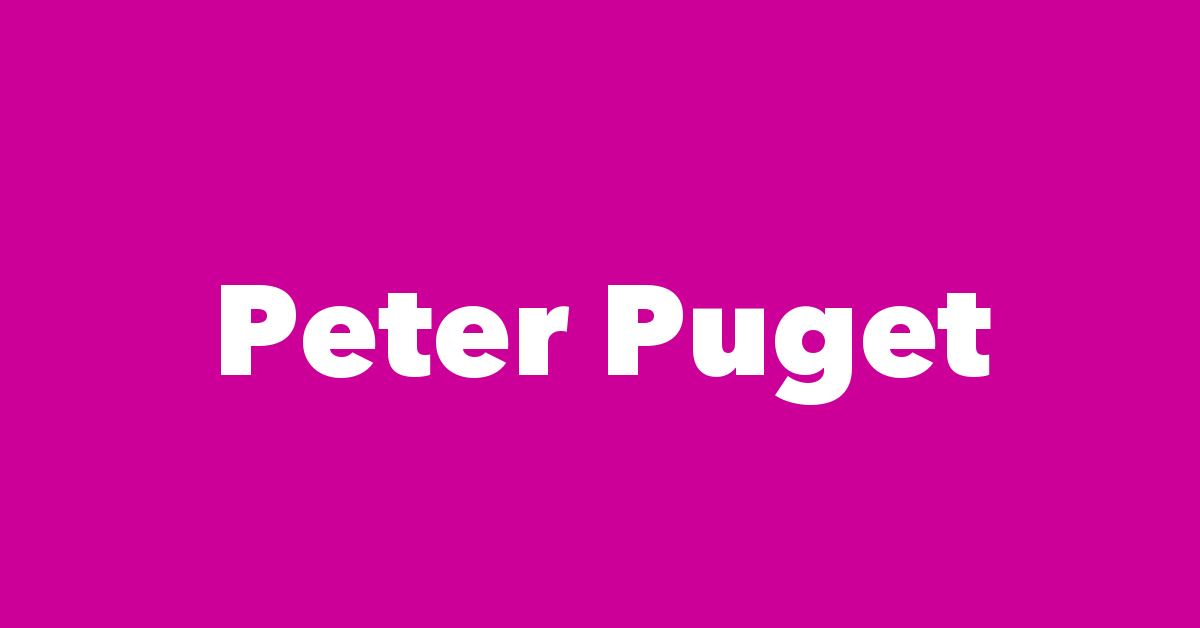 Peter Puget - Spouse, Children, Birthday & More