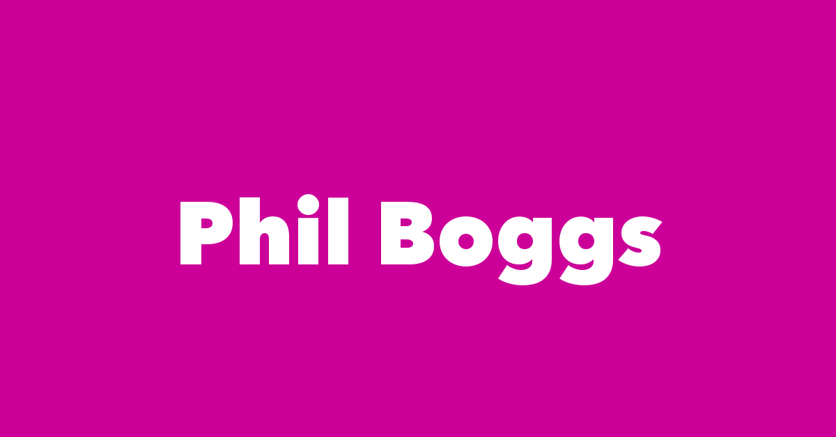 Phil Boggs - Spouse, Children, Birthday & More