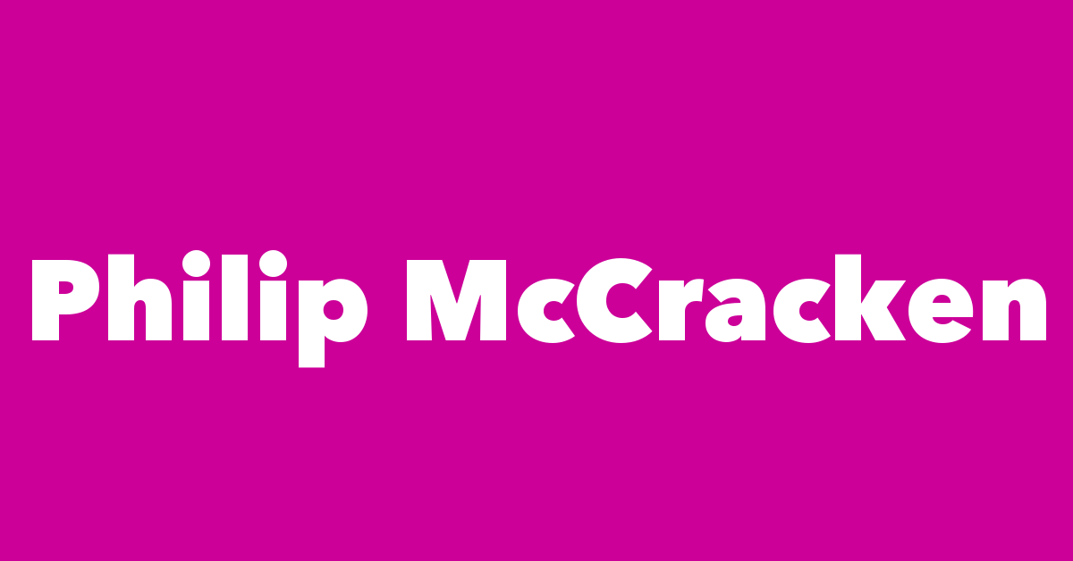 Philip McCracken - Spouse, Children, Birthday & More