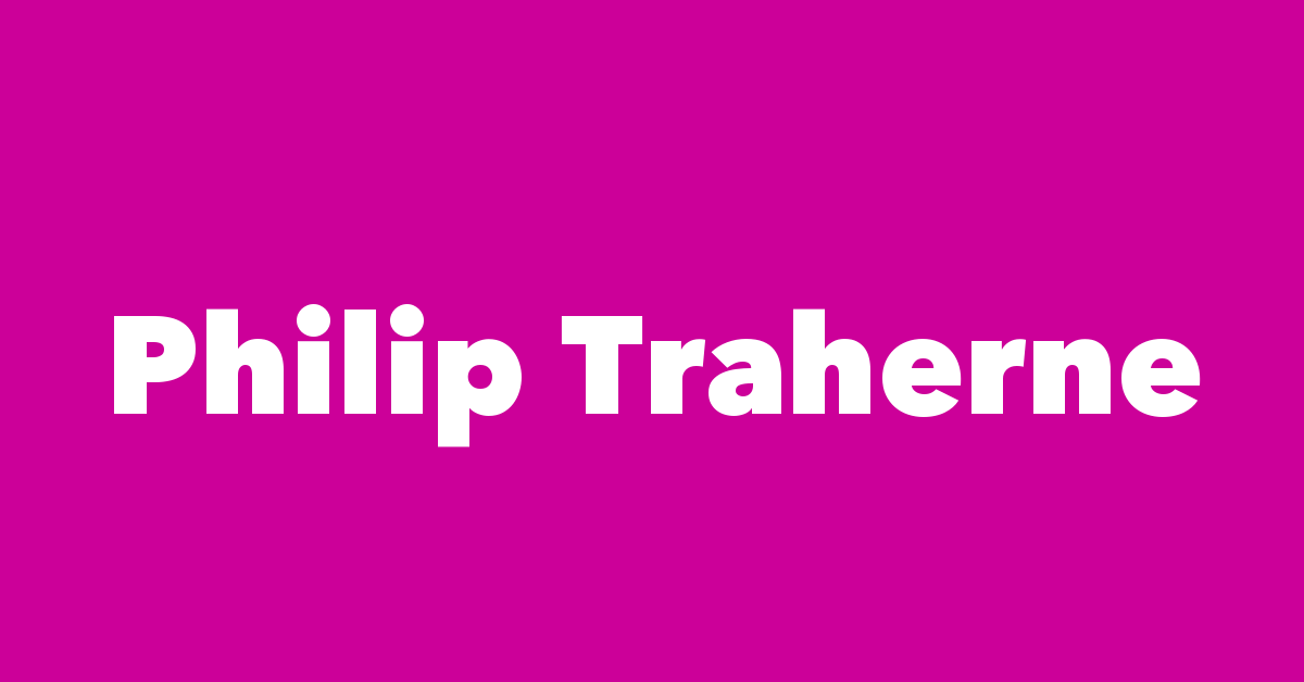 Philip Traherne - Spouse, Children, Birthday & More