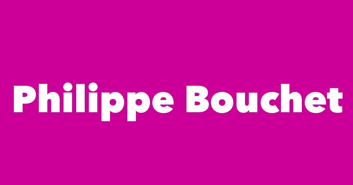 Philippe Bouchet - Spouse, Children, Birthday & More