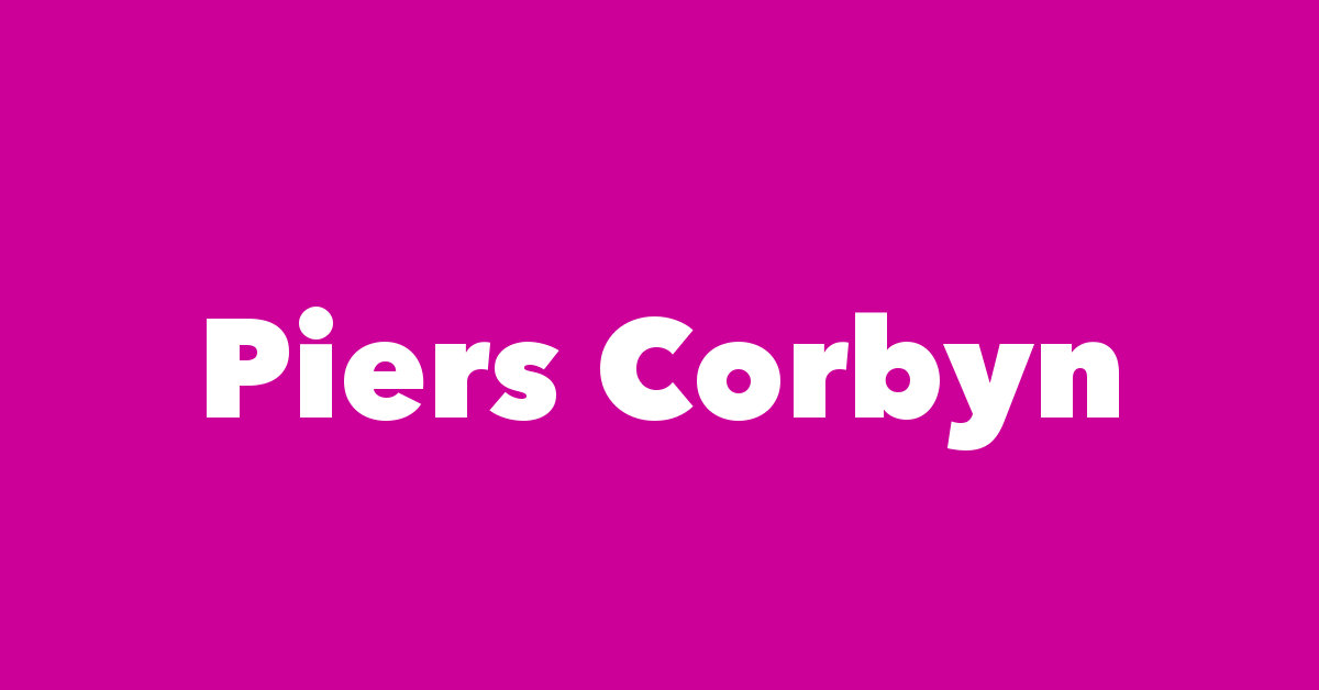 Piers Corbyn - Spouse, Children, Birthday & More