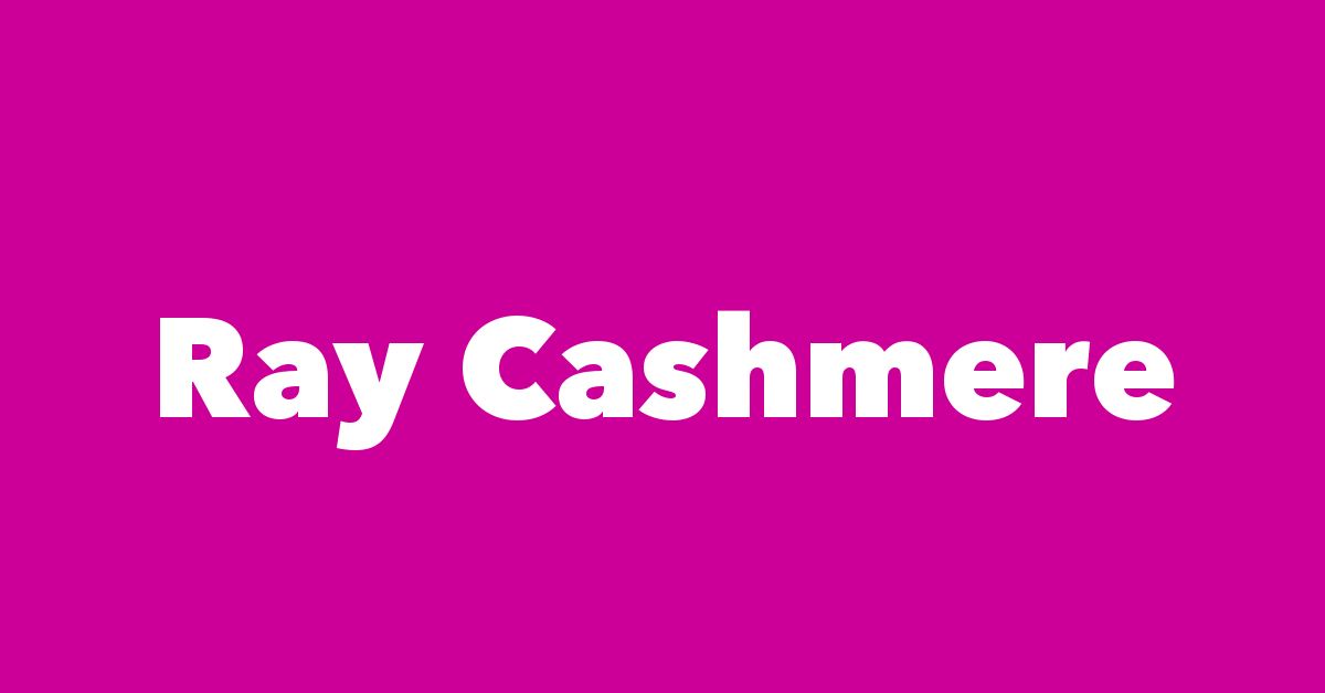Ray Cashmere - Spouse, Children, Birthday & More