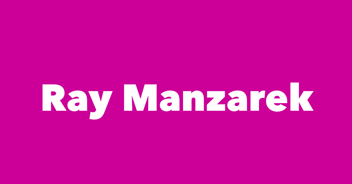 Ray Manzarek - Spouse, Children, Birthday & More
