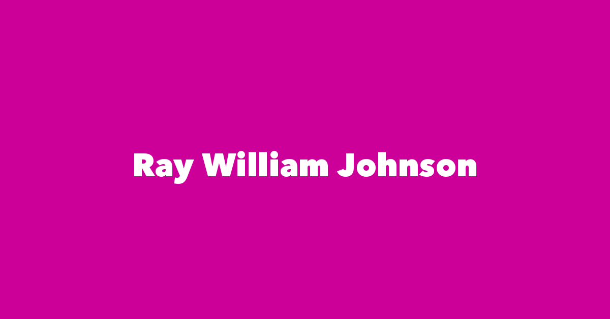 Ray William Johnson - Spouse, Children, Birthday & More