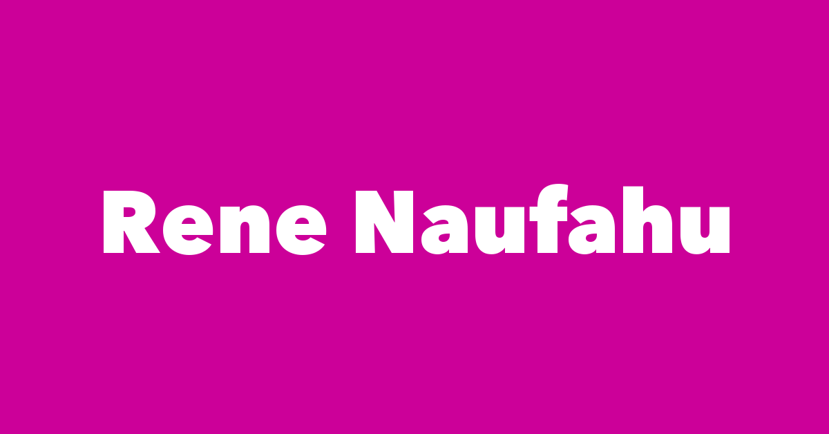 Rene Naufahu - Spouse, Children, Birthday & More