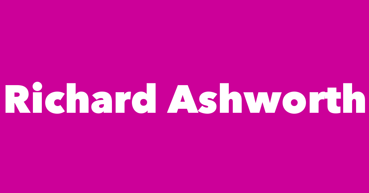 Richard Ashworth - Spouse, Children, Birthday & More