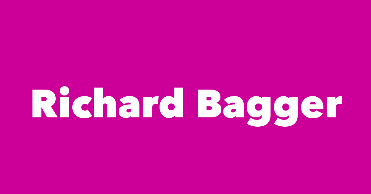 Richard Bagger - Spouse, Children, Birthday & More