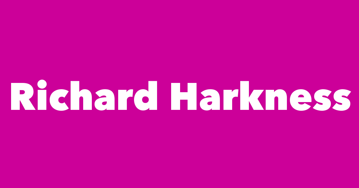 Richard Harkness - Spouse, Children, Birthday & More