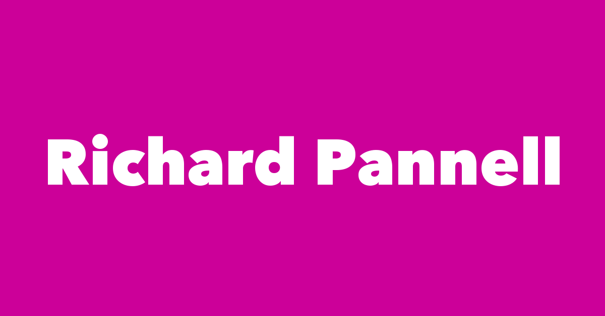 Richard Pannell - Spouse, Children, Birthday & More