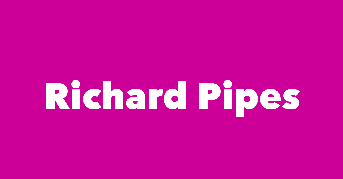 Richard Pipes - Spouse, Children, Birthday & More