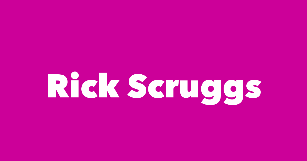 Rick Scruggs - Spouse, Children, Birthday & More