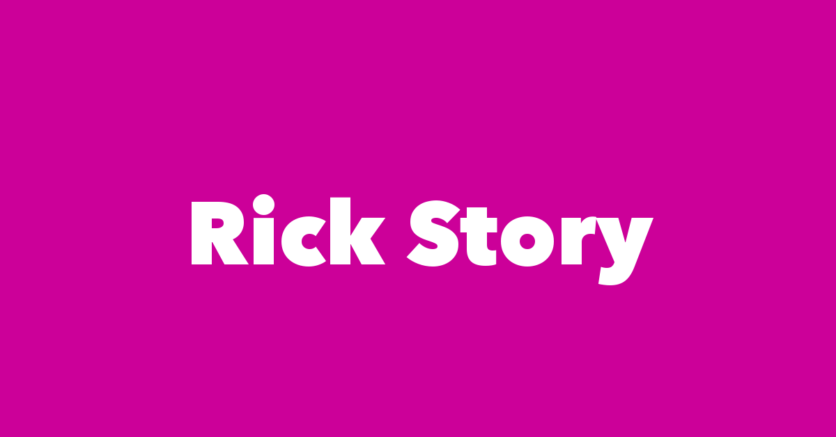 Rick Story - Spouse, Children, Birthday & More