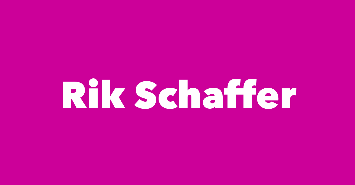 Rik Schaffer - Spouse, Children, Birthday & More
