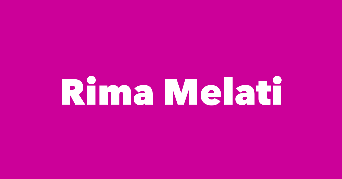 Rima Melati - Spouse, Children, Birthday & More