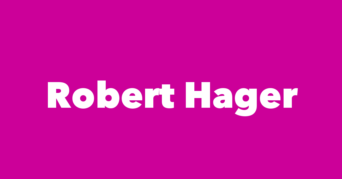 Robert Hager - Spouse, Children, Birthday & More