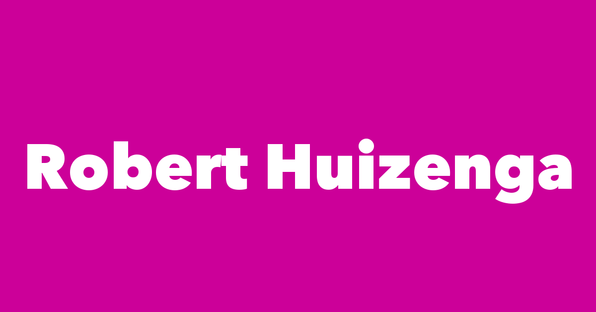 Robert Huizenga - Spouse, Children, Birthday & More