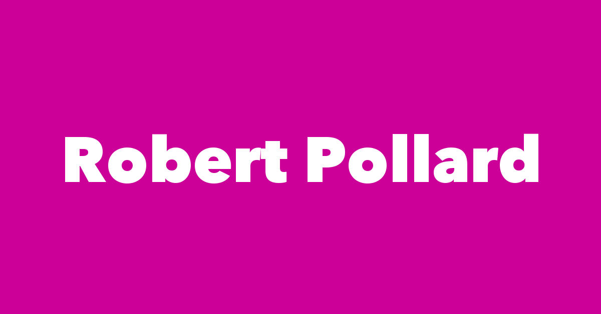Robert Pollard - Spouse, Children, Birthday & More