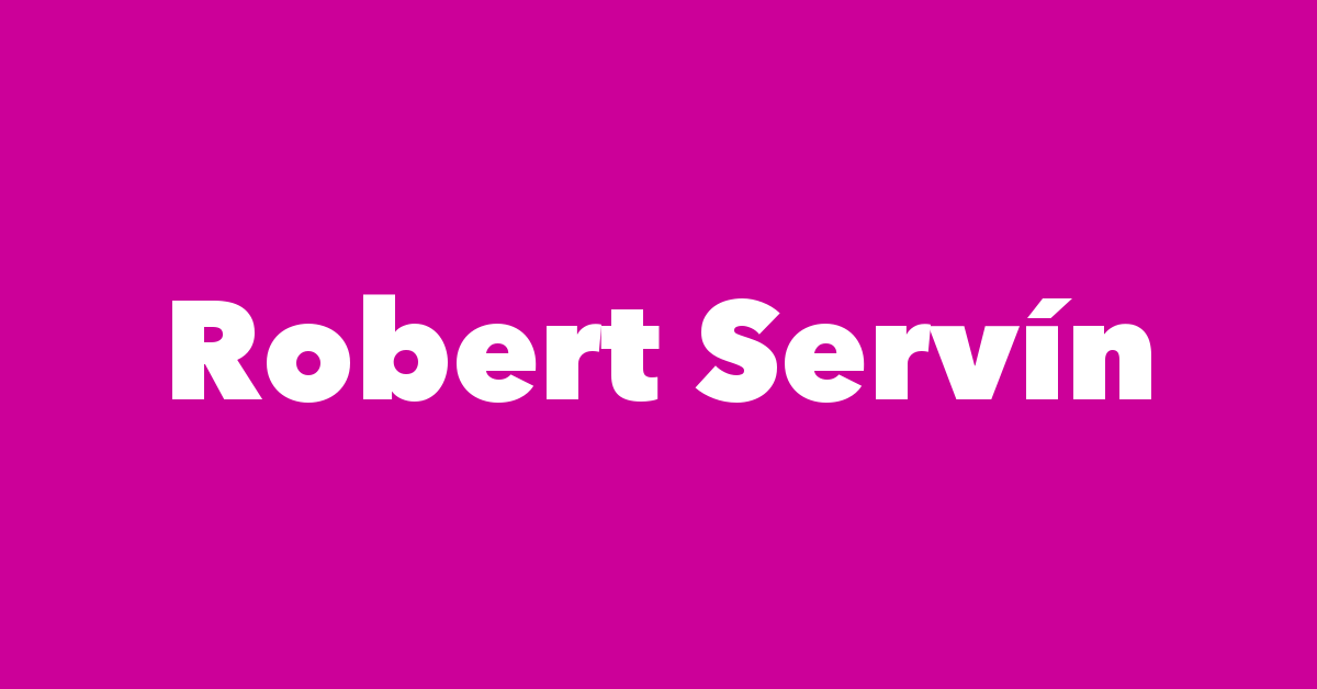 Robert Servín - Spouse, Children, Birthday & More