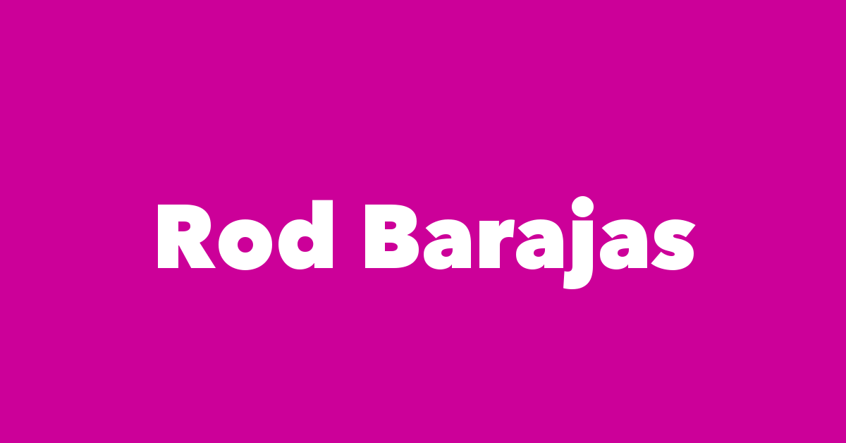 Rod Barajas - Spouse, Children, Birthday & More