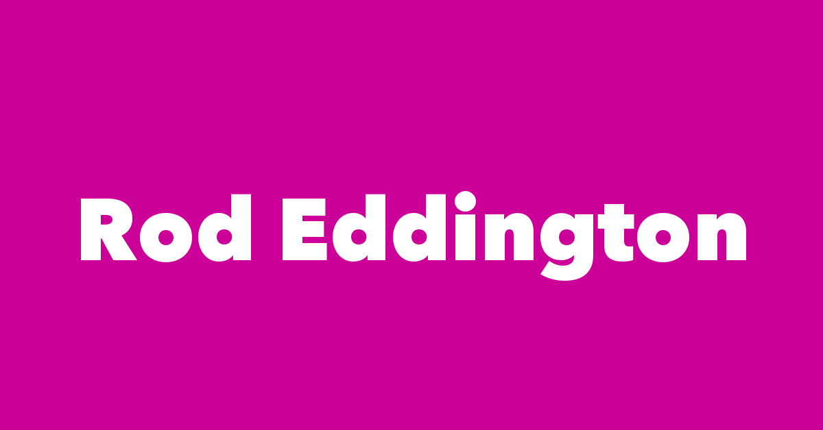 Rod Eddington - Spouse, Children, Birthday & More