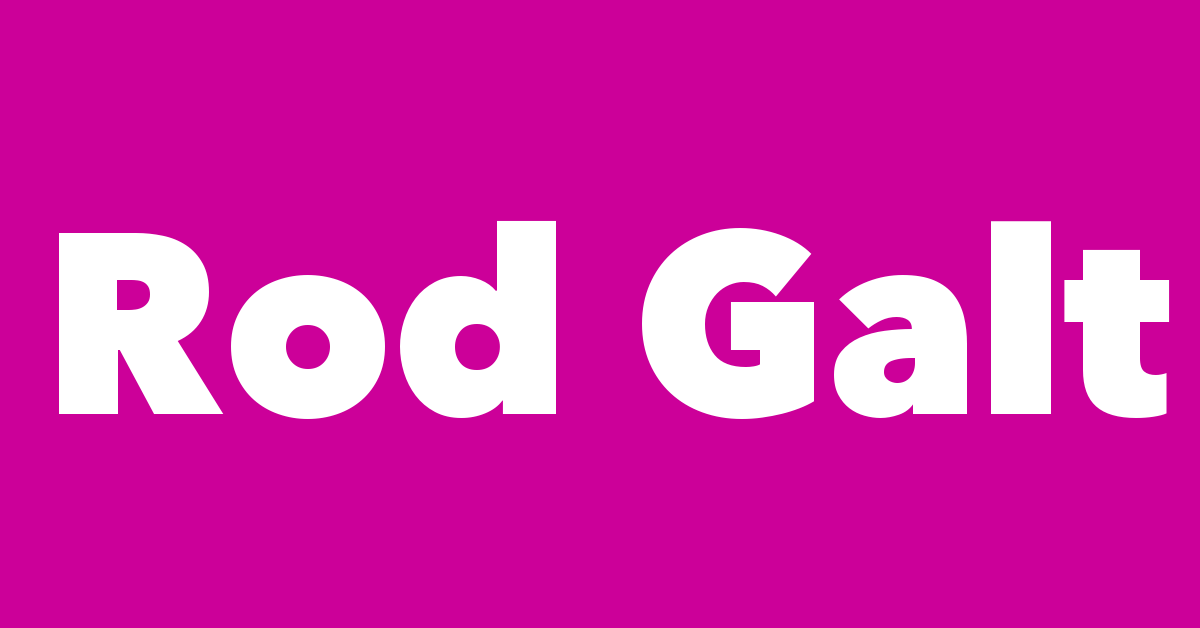 Rod Galt - Spouse, Children, Birthday & More