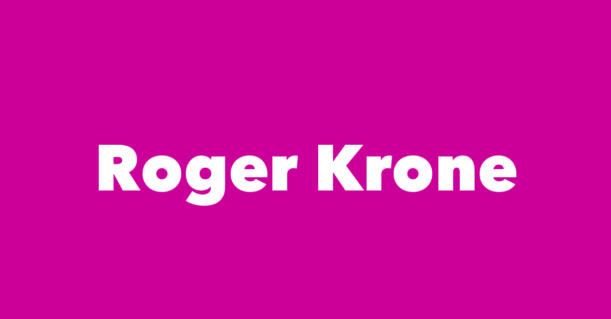 Roger Krone - Spouse, Children, Birthday & More