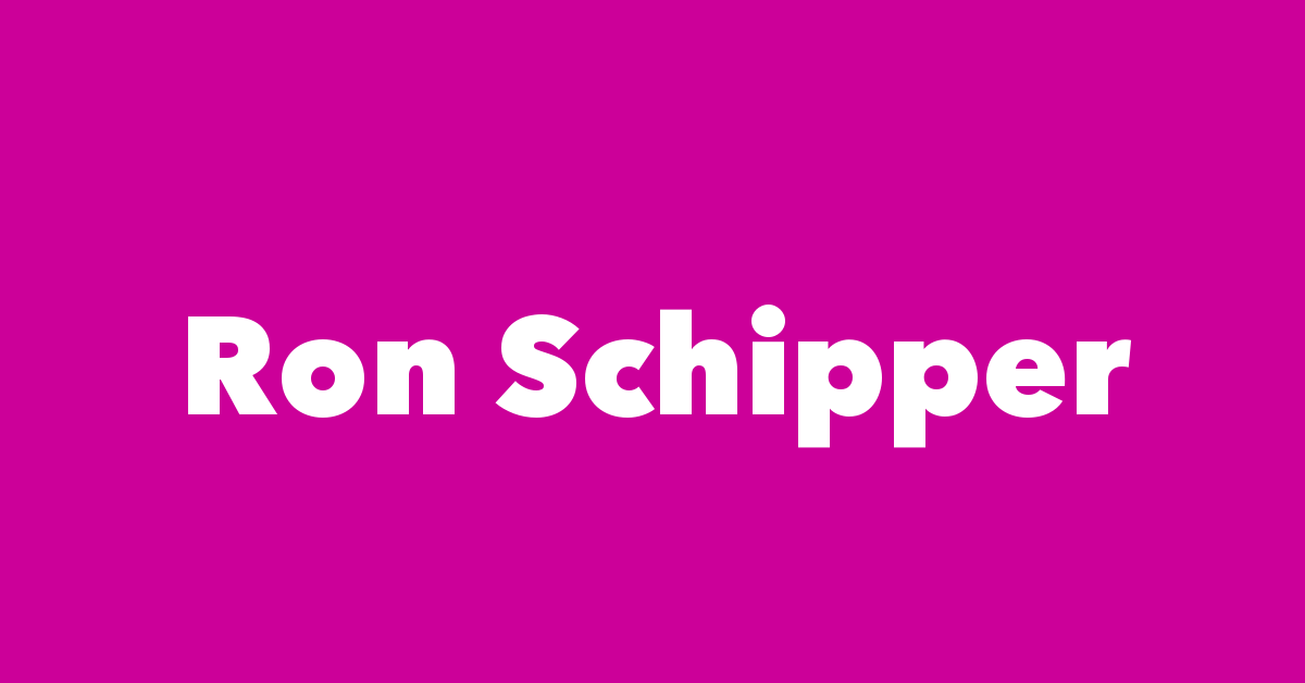 Ron Schipper - Spouse, Children, Birthday & More