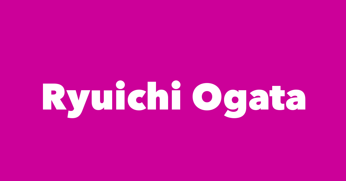 Ryuichi Ogata - Spouse, Children, Birthday & More