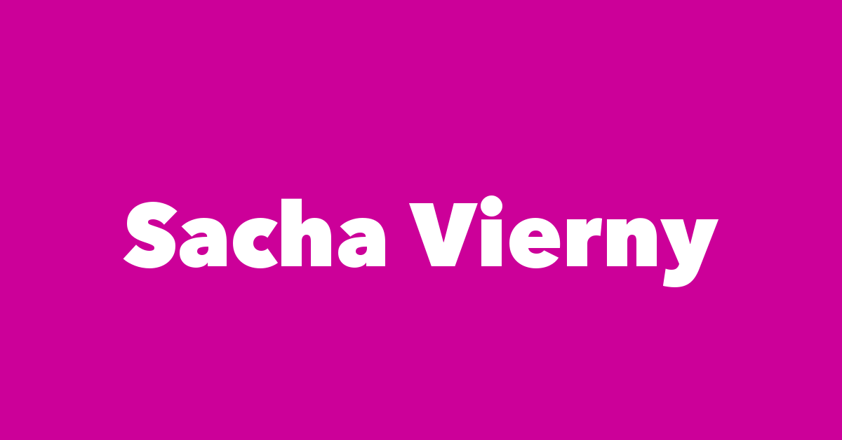 Sacha Vierny - Spouse, Children, Birthday & More