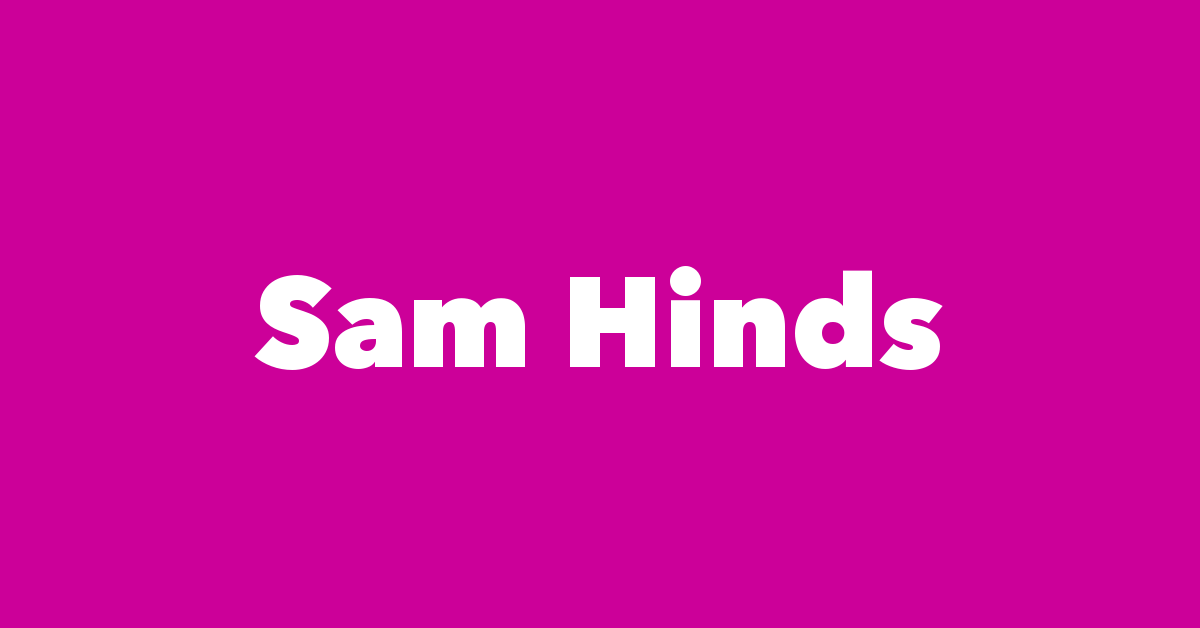 Sam Hinds - Spouse, Children, Birthday & More