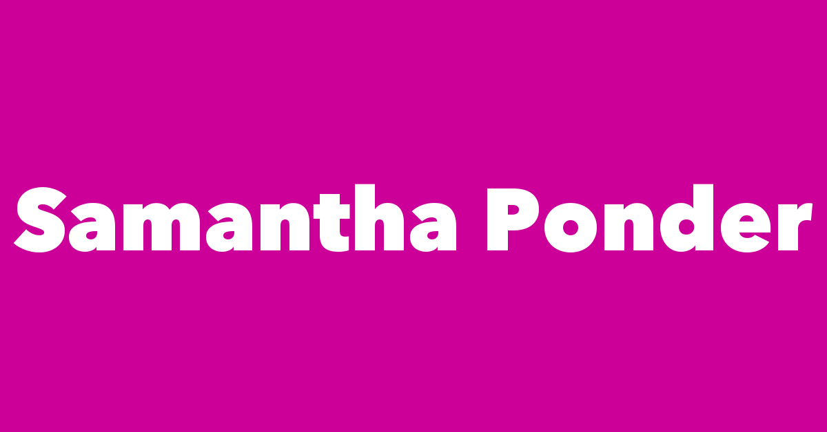 Samantha Ponder - Spouse, Children, Birthday & More