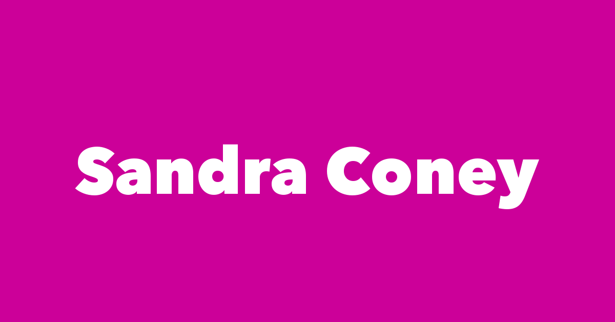 Sandra Coney - Spouse, Children, Birthday & More