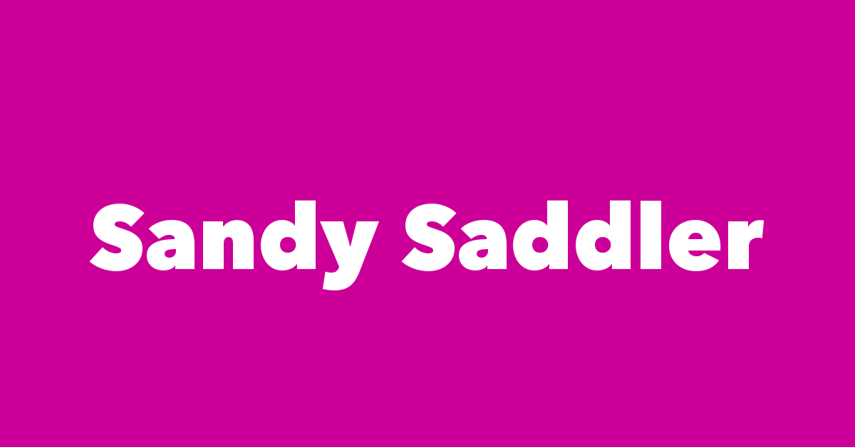 Sandy Saddler - Spouse, Children, Birthday & More