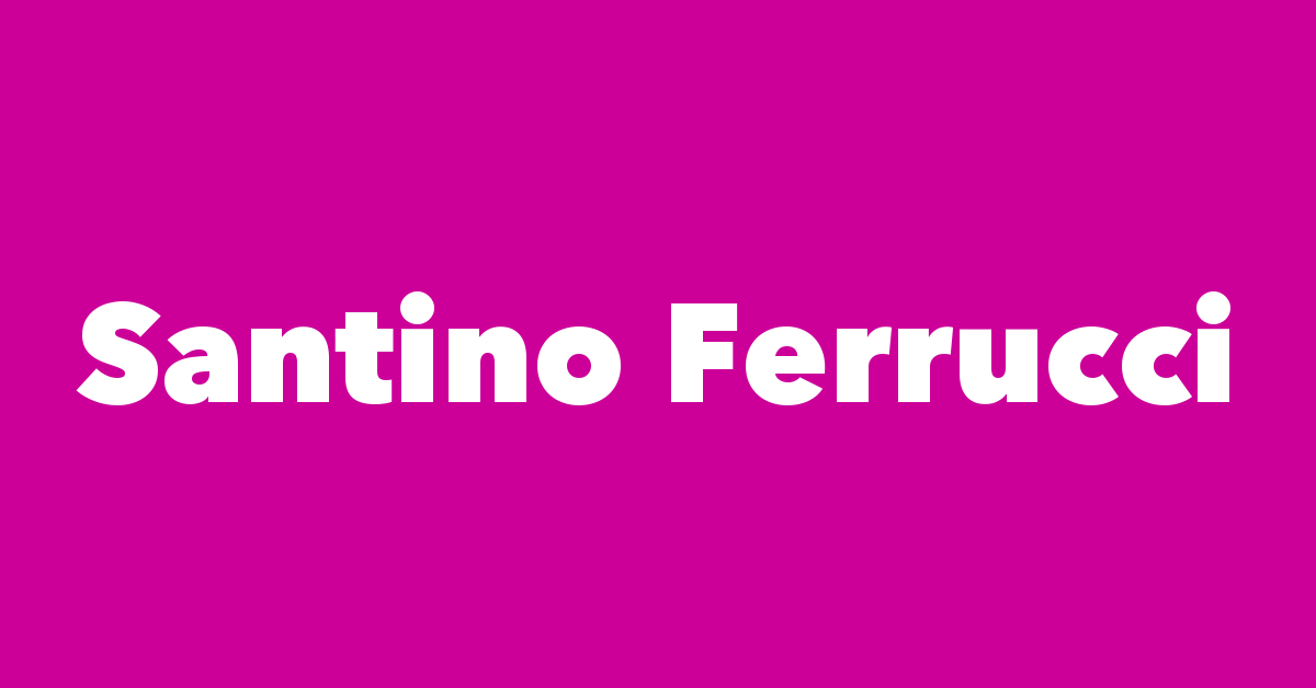 Santino Ferrucci - Spouse, Children, Birthday & More