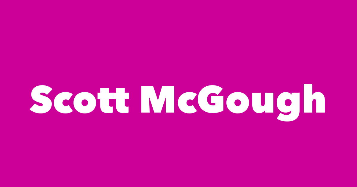 Scott McGough - Spouse, Children, Birthday & More