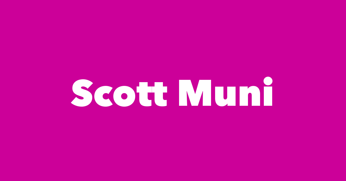 Scott Muni - Spouse, Children, Birthday & More