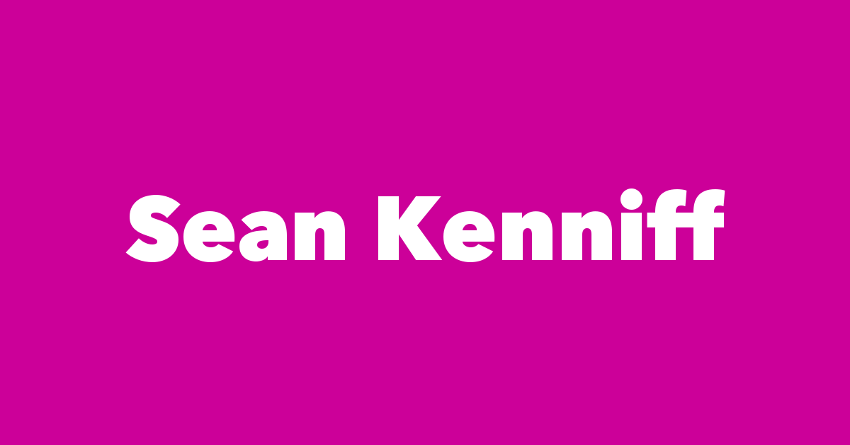 Sean Kenniff - Spouse, Children, Birthday & More