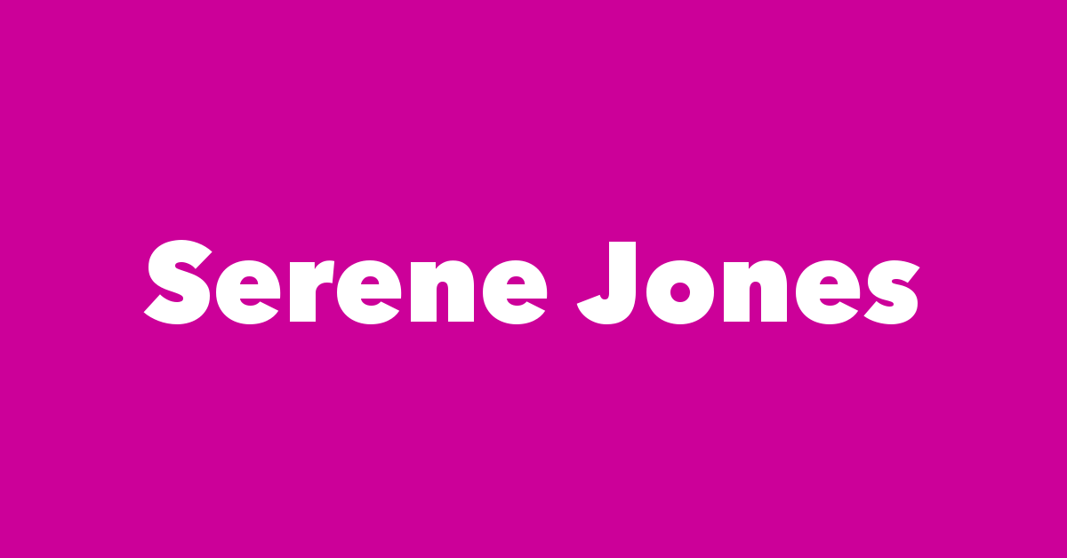 Serene Jones - Spouse, Children, Birthday & More