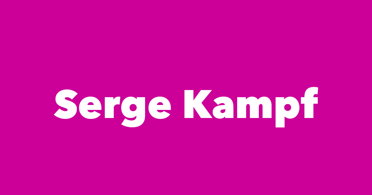Serge Kampf - Spouse, Children, Birthday & More