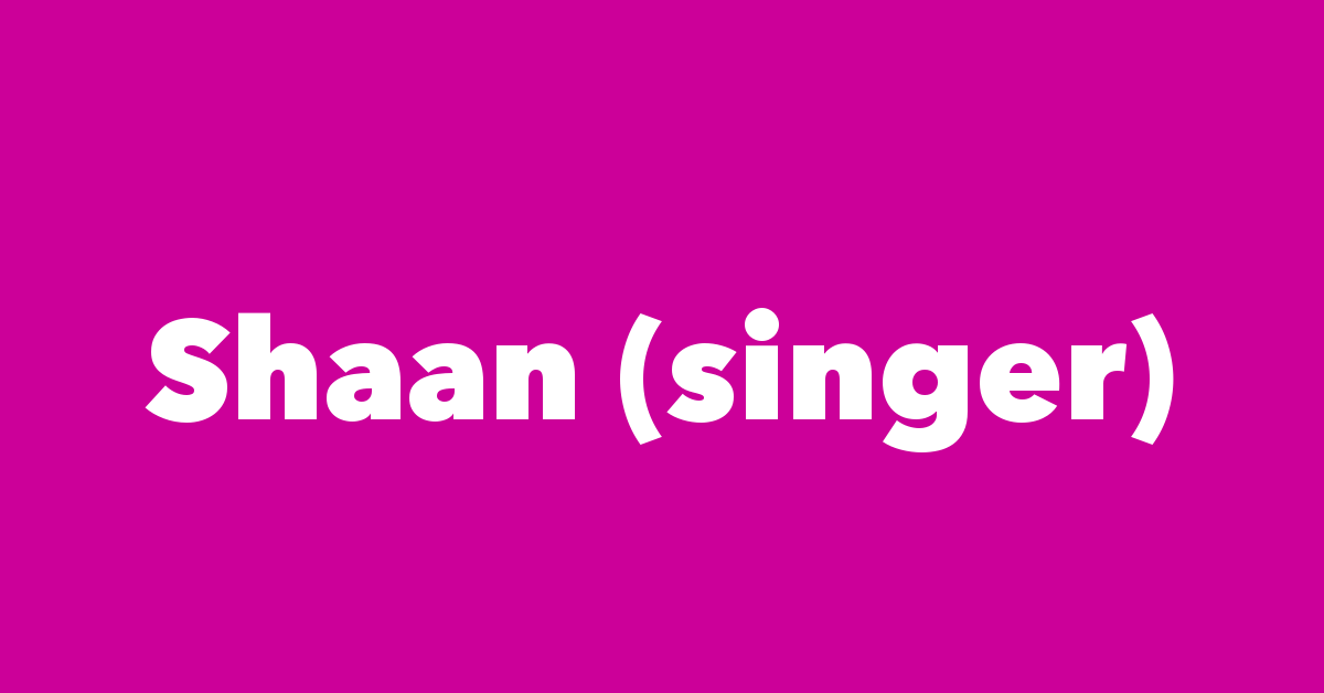 Shaan (singer) - Spouse, Children, Birthday & More