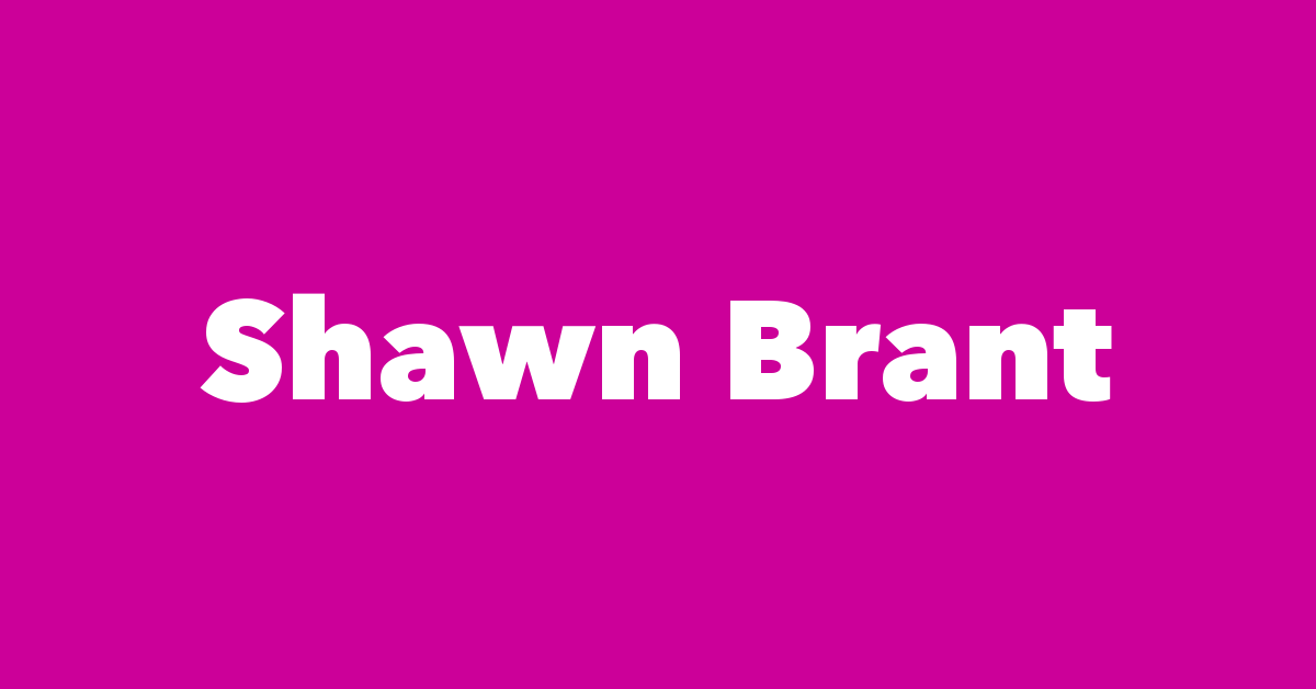 Shawn Brant - Spouse, Children, Birthday & More
