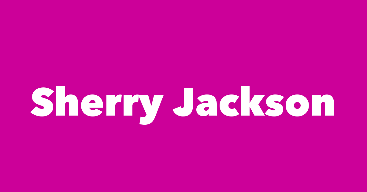 Sherry Jackson - Spouse, Children, Birthday & More