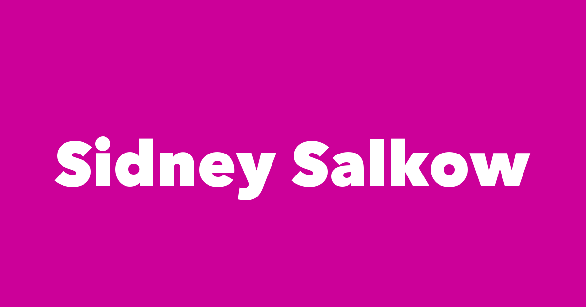 Sidney Salkow - Spouse, Children, Birthday & More