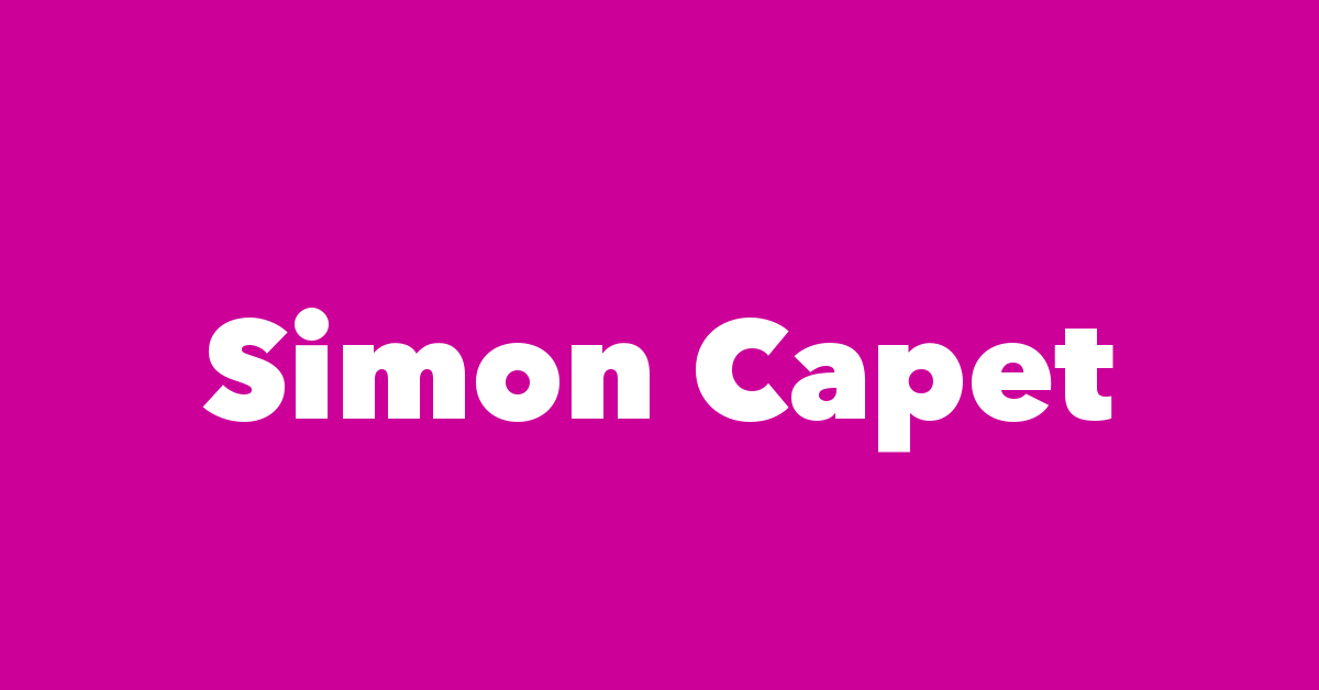 Simon Capet - Spouse, Children, Birthday & More