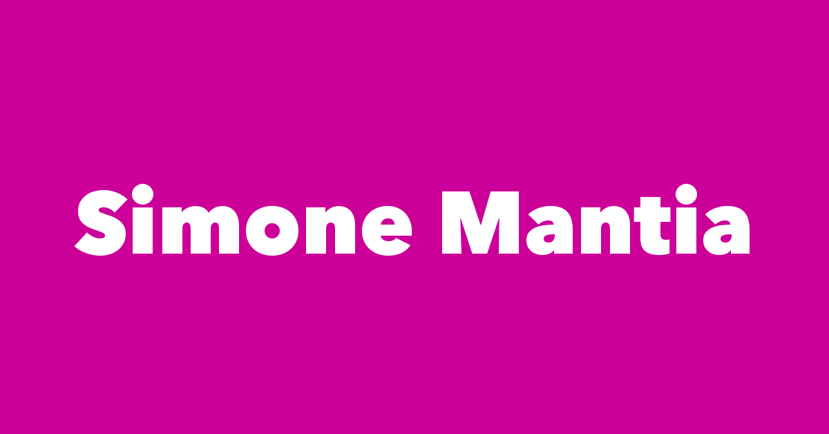 Simone Mantia - Spouse, Children, Birthday & More